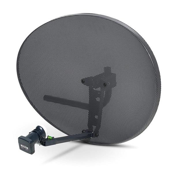 Mesh 60Cm Satellite Dish And Quad Lnb (Assembly Required) | El60ddpqua