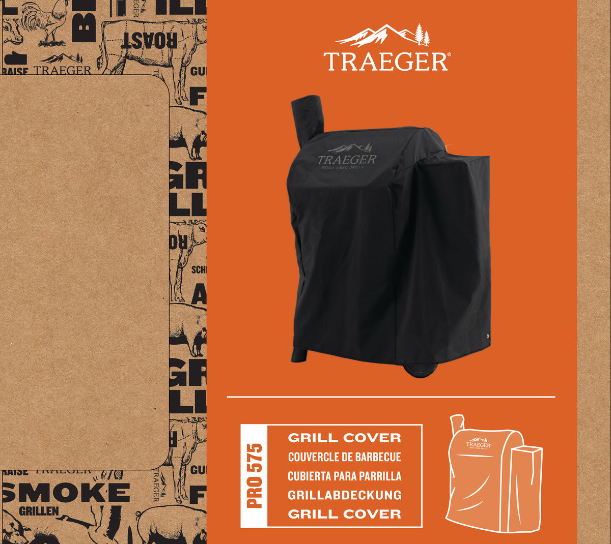 Traeger BBQ Cover for Pro D2 575 & PRO 22 Pellet BBQ