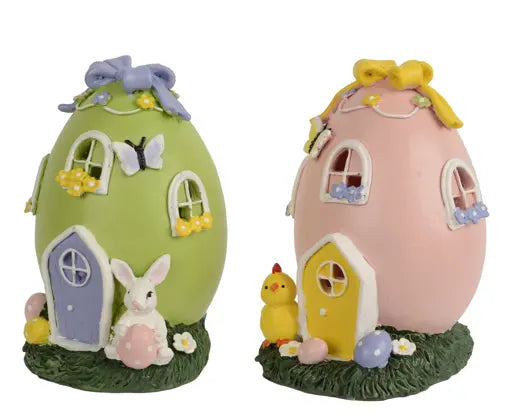 Polyresin Easter Egg Décor – Set of 2