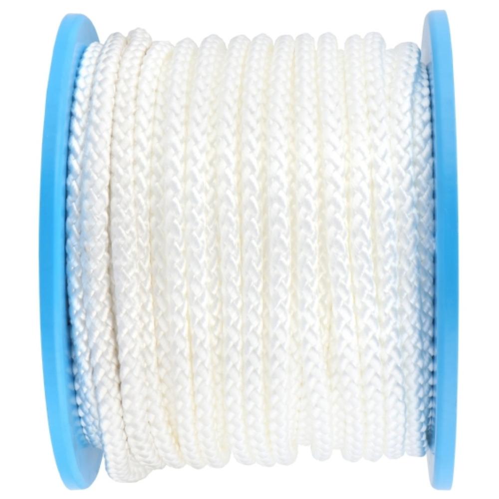 Posamo PP Rope 12mm Plaited White (Sold by Meter)