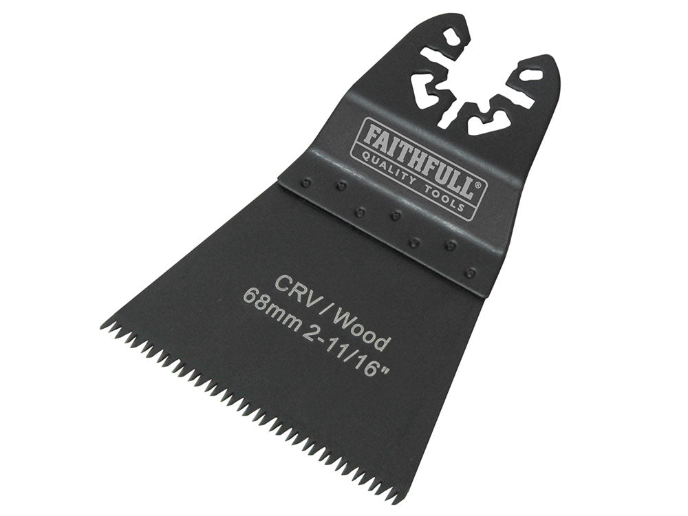 Flush Cut Wood Ground Set 68mm CRV