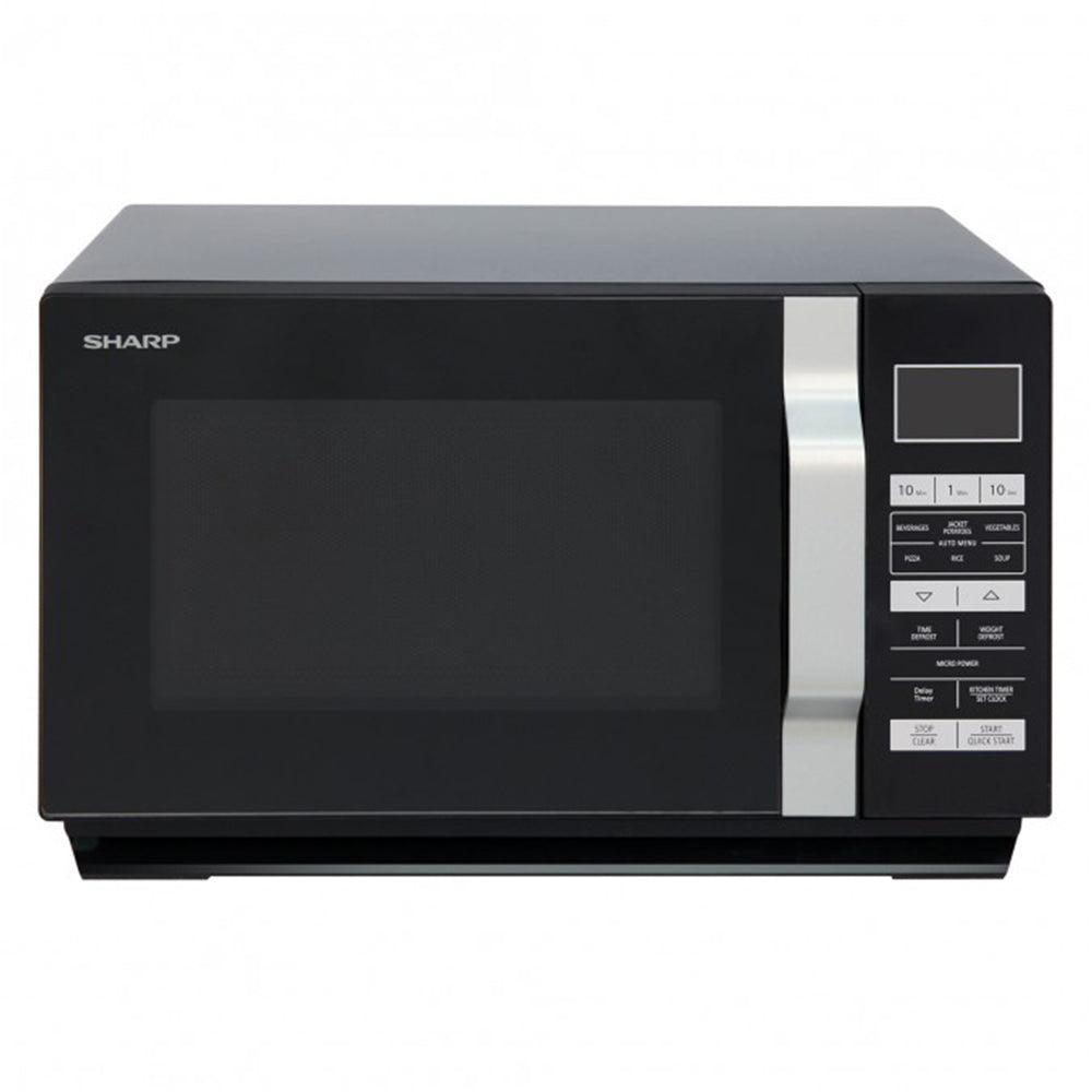 Sharp Flat Bed Microwave 23 Litre Black