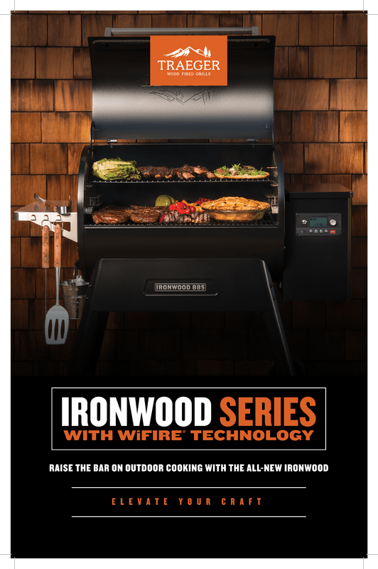Traeger Ironwood 885 Pellet Grill IRONWOOD