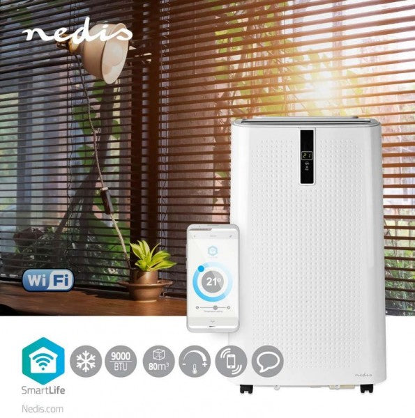 Nedis SmartLife 3-in-1 Air Conditioner/Ventilator/Dehumidifer with WiF