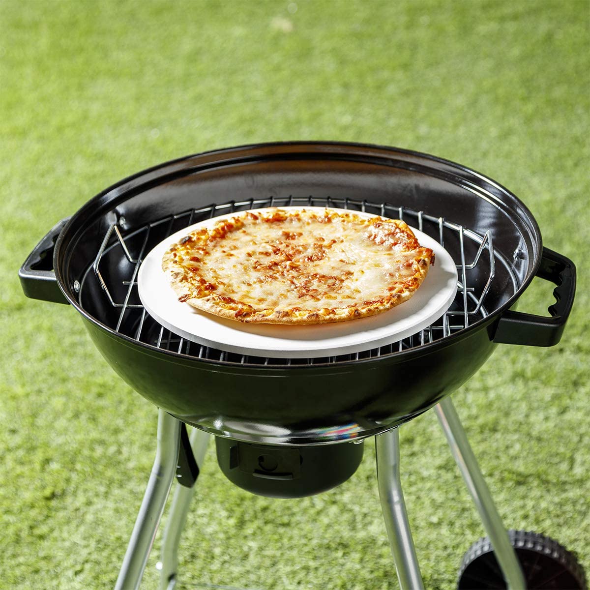 18" BBQ with Pizza Oven Extension | Garden Furniture