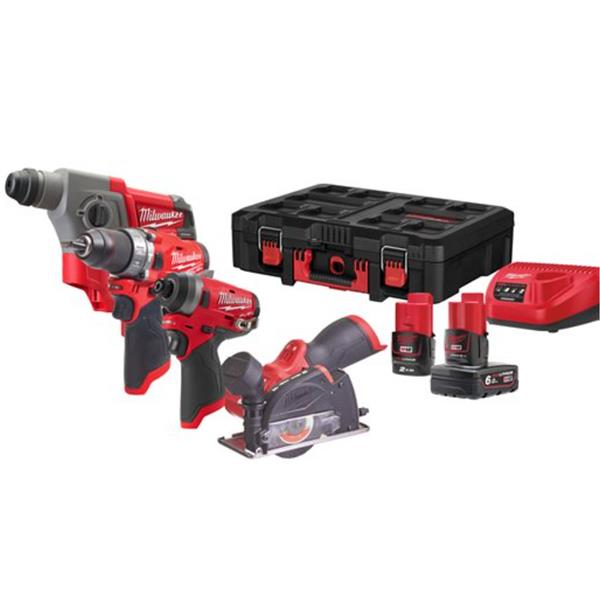 MILWAUKEE Power Pack Kit - M12FPP4A-622P