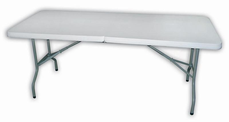 White Party Folding Table 1.8mtr