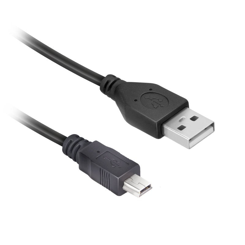 USB cable 2.0 type A male to Mini USB male, length 1,8 OD=4.0mm