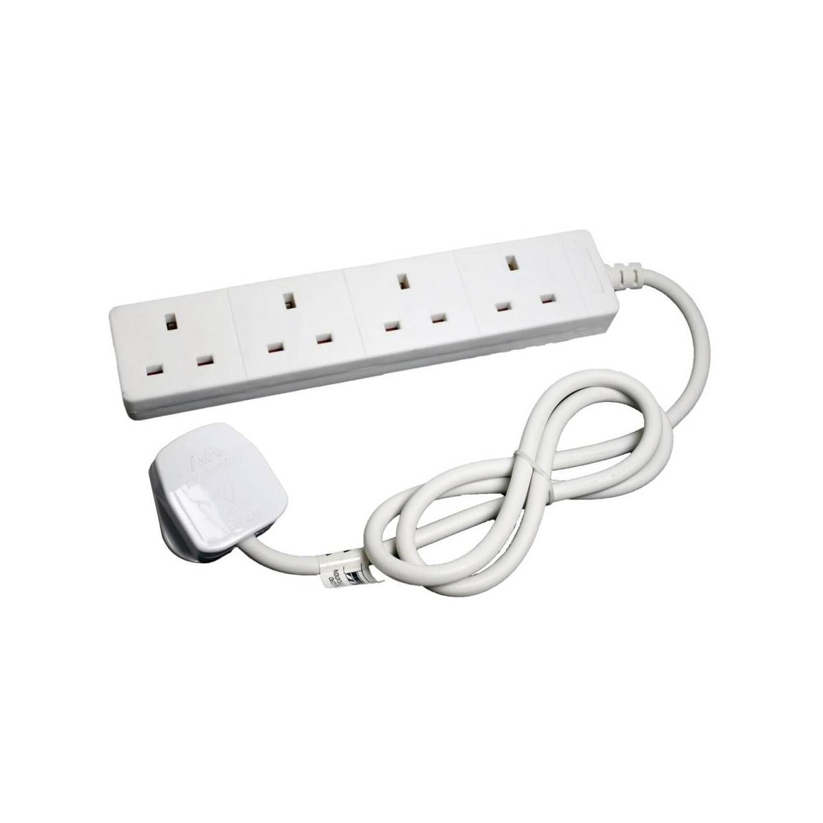 4 Gang, Extension Lead, 5 Metres